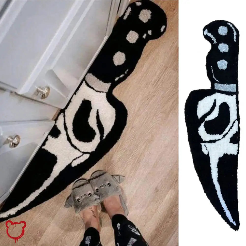 Black Ghost Rug – The Cursed Closet