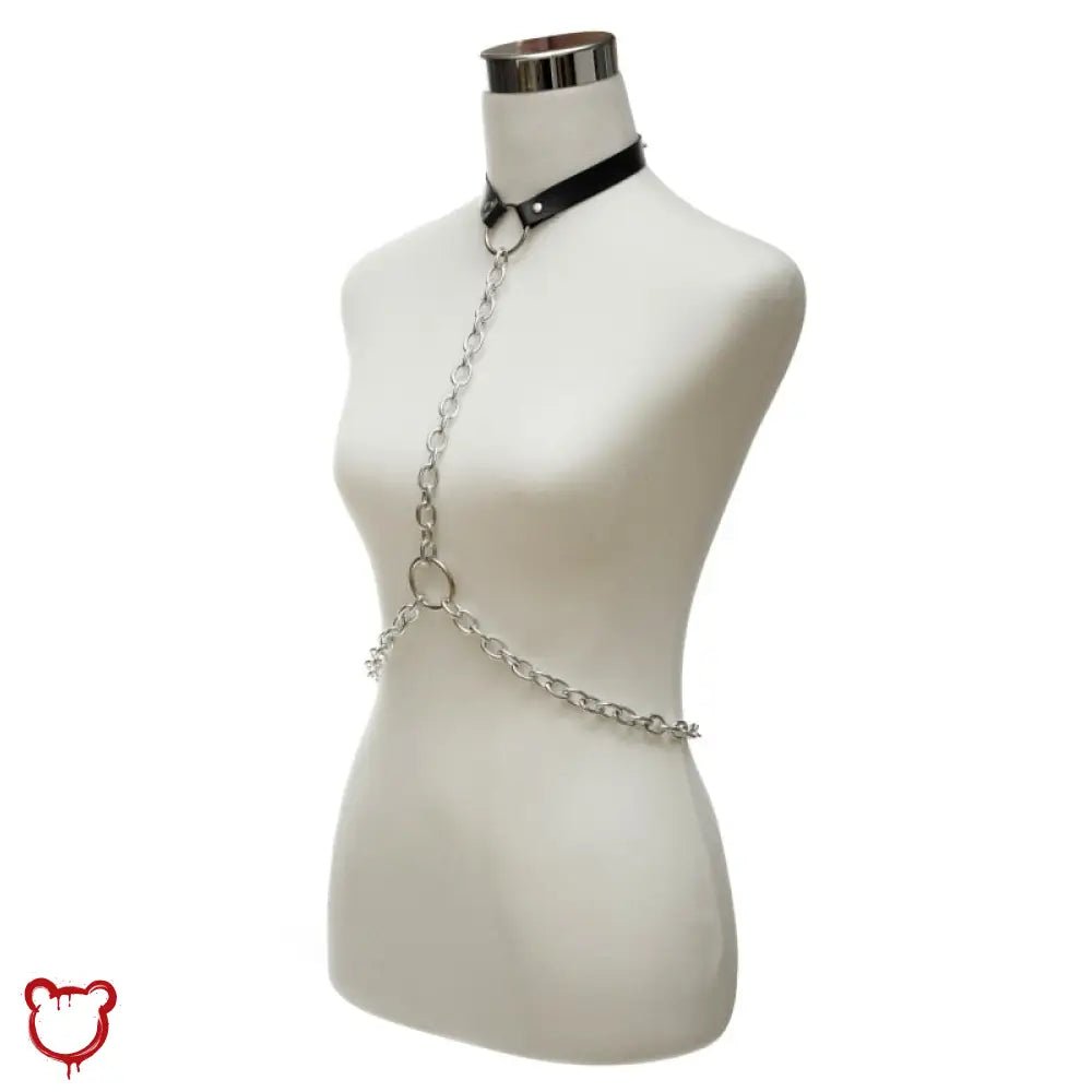 Leather Chain Body Harness – The Cursed Closet